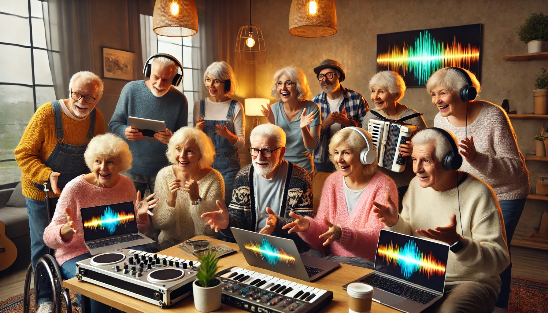 Türchen 16: KI-generierte Musik - KI für ein gutes Altern